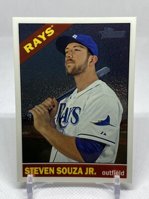 Steven Souza Jr. 2015 Topps Heritage Chrome Parallel SN 244/999 #640 ...