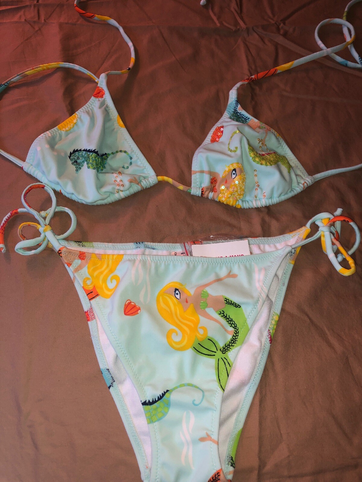 Cobey CALZEDONIA Size Small 2 Piece Swim Suit Swimwear Bathing Suit ...