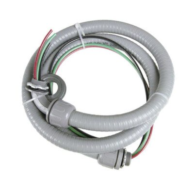 3/4"x4' Electrical AC Whip-Mini-Split or Whole House Ducted Heat Pump ...