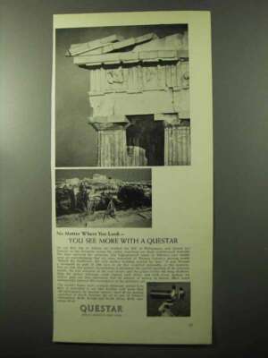 1970 Questar Telescope Ad - No Matter Where You Look | eBay