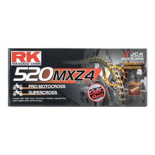 RK 520 MXZ4 120L MXZ4 Chain Red | eBay