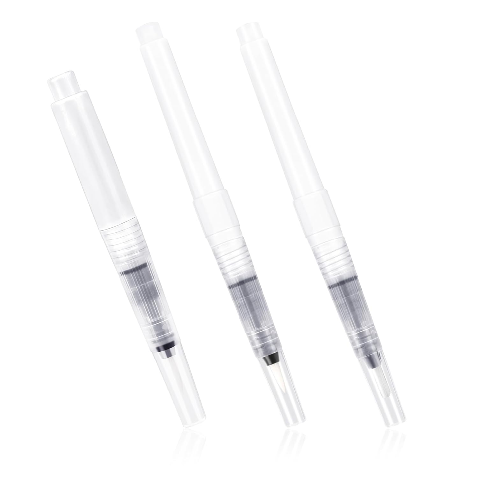 Refillable Cuticle Oil Pen,3Pcs Empty Nail Oil Pen with Brush,Reusable ...