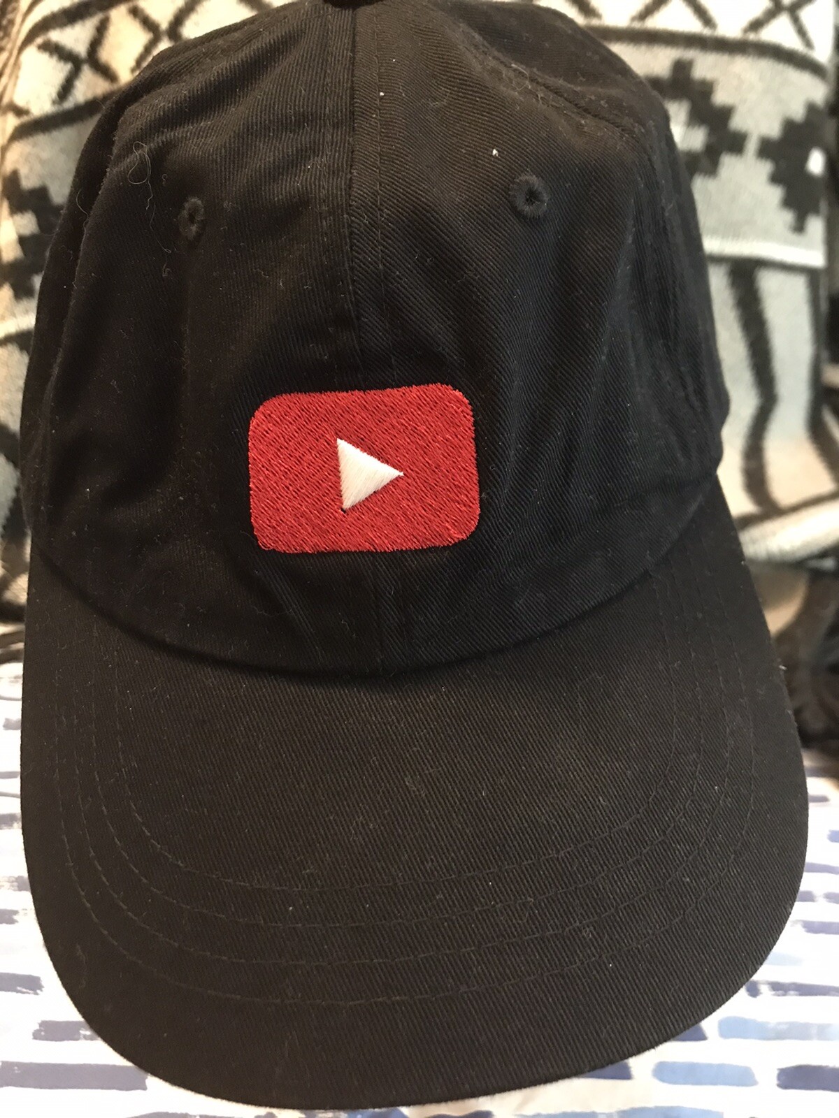 Youtube Icon Logo Symbol Hat Baseball Cap Social Medi… - Gem
