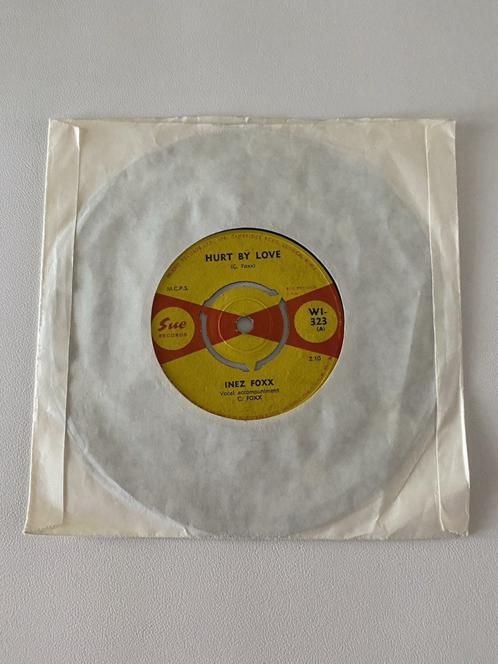 INEZ FOXX-HURT BY LOVE 7" RARE VINYL SINGLE RECORD 1964! | eBay UK