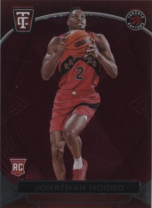 2024-25 Panini Totally Certified - Rookies Jonathan Mogbo #173 Maroon ...