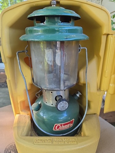 Vintage Coleman 228F Lantern With Hard Carrying Case | eBay