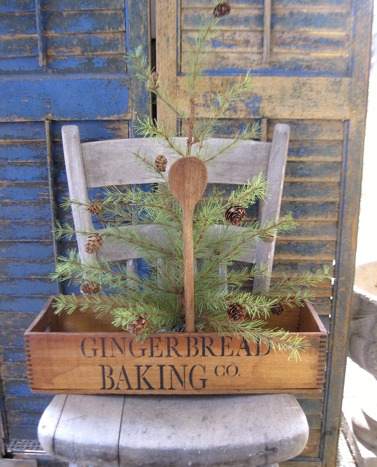 Early Antique Wood Alphabet ABC Blocks Original Red & Green Paint ...