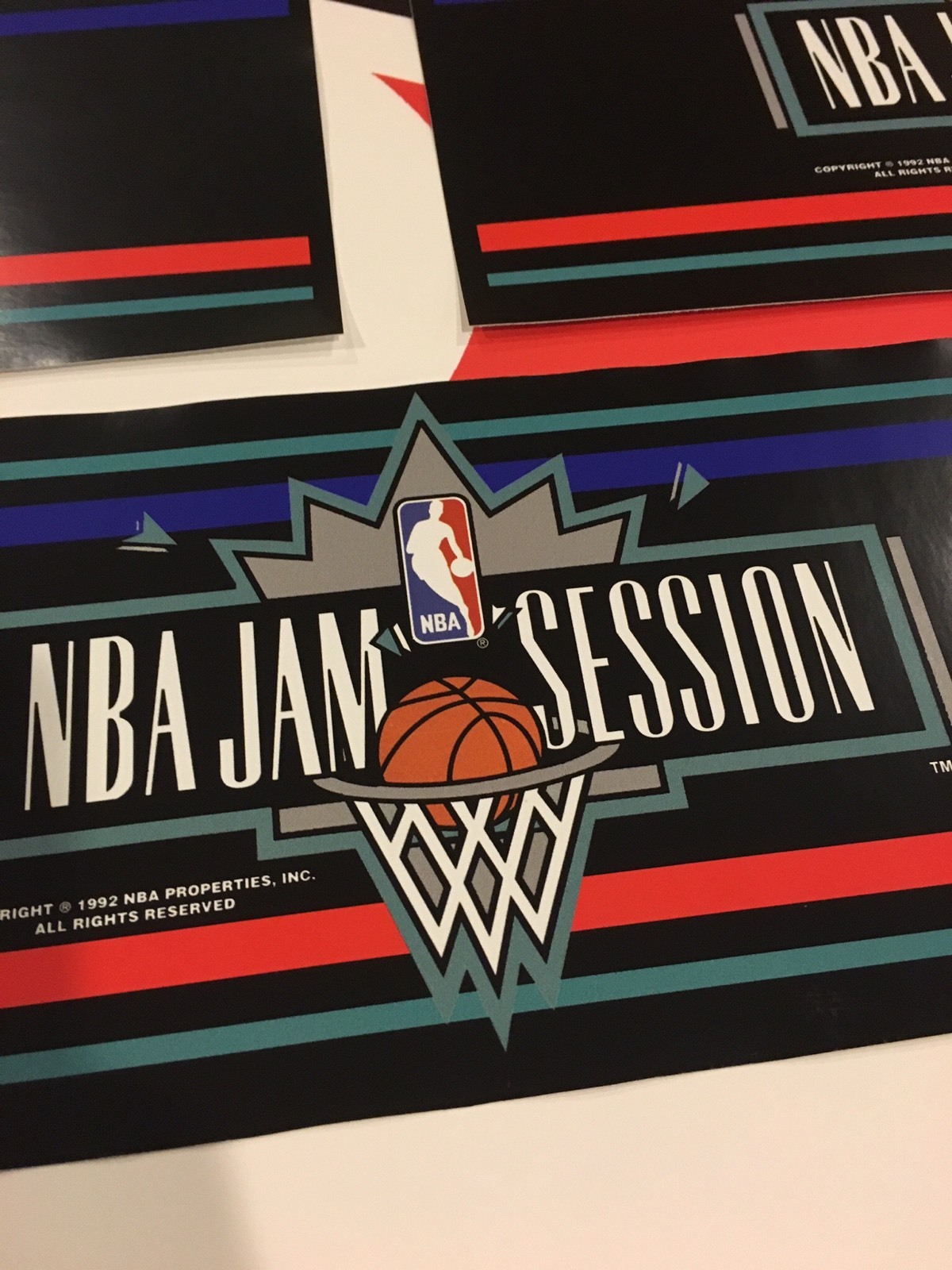 NBA Jam Arcade Control Panel Box Overlay Art Artwork Vinyl Decal CPO ...