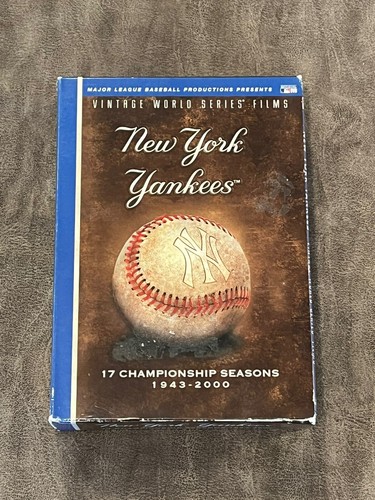 2006 Vintage New York Yankees 17 Championship Seasons 1943-2000 5-Disc ...