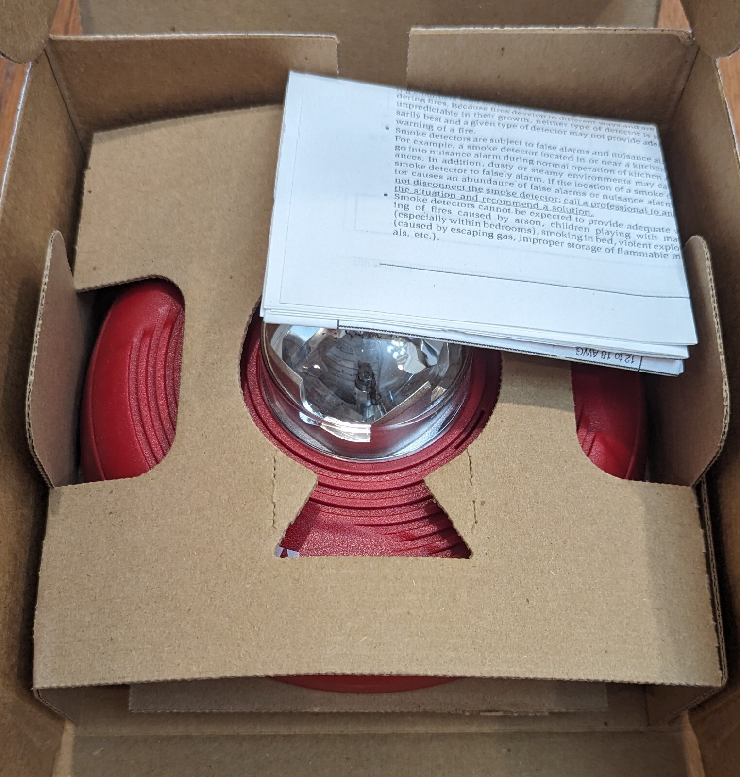 System Sensor PC2RH Red Ceiling Horn Strobe- SAME DAY SHIPPING | eBay