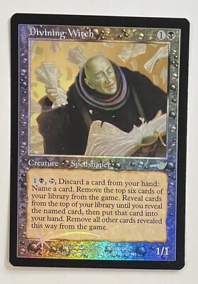 MTG DIVINING WITCH (FOIL) Nemesis (OldManMTG 003-454) | eBay