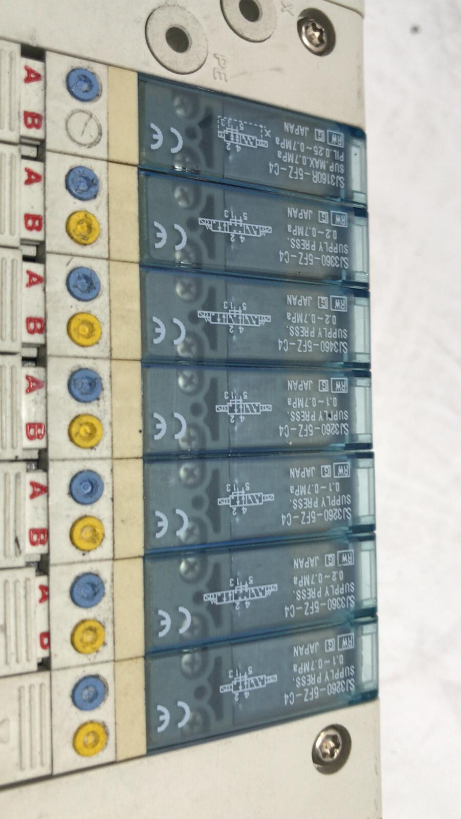 SMC Manifold SJ3260-5FZ-C4 / SJ3360-5FZ-C4 / SJ3460-5FZ-C4 / SJ3160R-5FZ-C4 | eBay