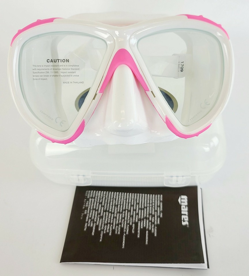 NEW $80 Dacor DL Scuba Swim Mask & Snorkel imported by Mares Diving ...
