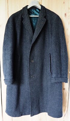 CROMBIE Aberdeen Scotland Vintage Wool Coat Forsyth's of Edinburgh ...