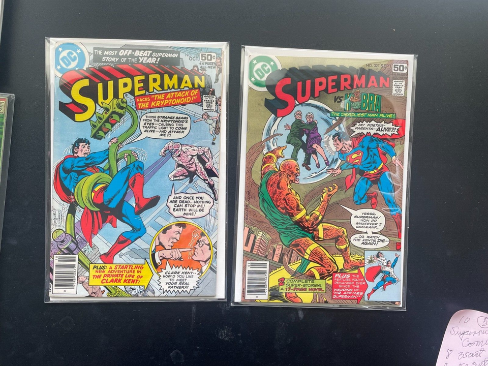 10 DC SUPERMAN COMIC BOOKS MINT | eBay