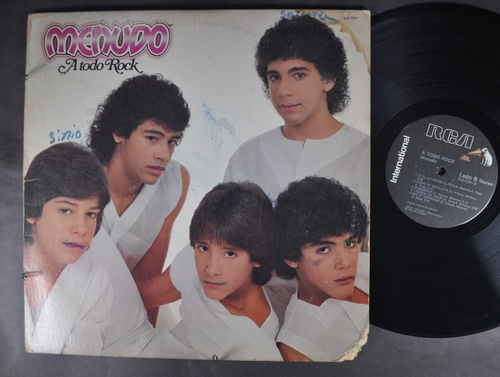 MENUDO A Todo Rock LATIN POP LP RCA INT | eBay UK