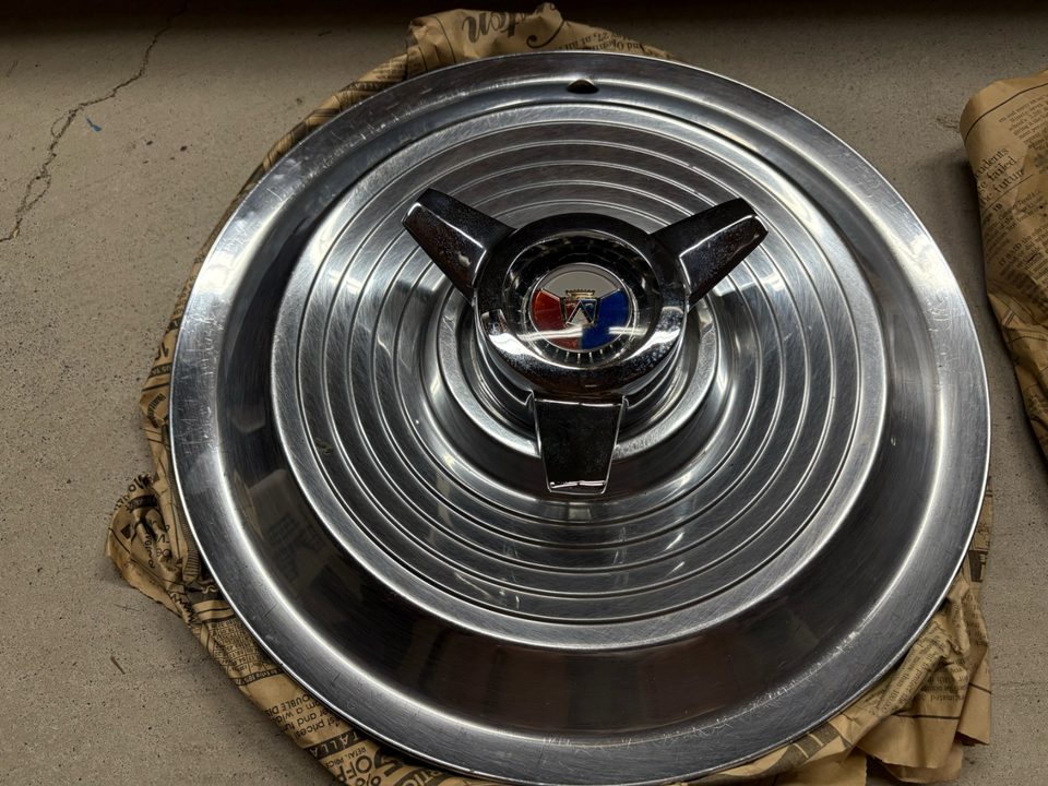 1963/4 FORD rare 15" spinner wheel covers | eBay