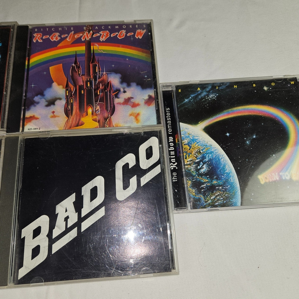 Lot Of 13 Metal CDs from 80s 90s Whitesnake, Bad Company, Def Leppard ...