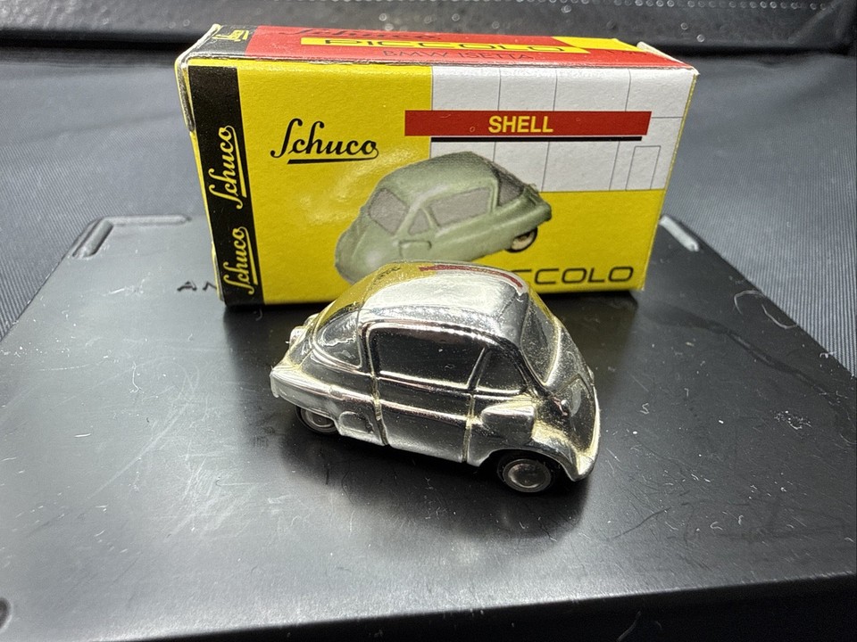 SCHUCO PICCOLO BMW ISETTA COMPACT CAR SILVER VERSILBERT | eBay