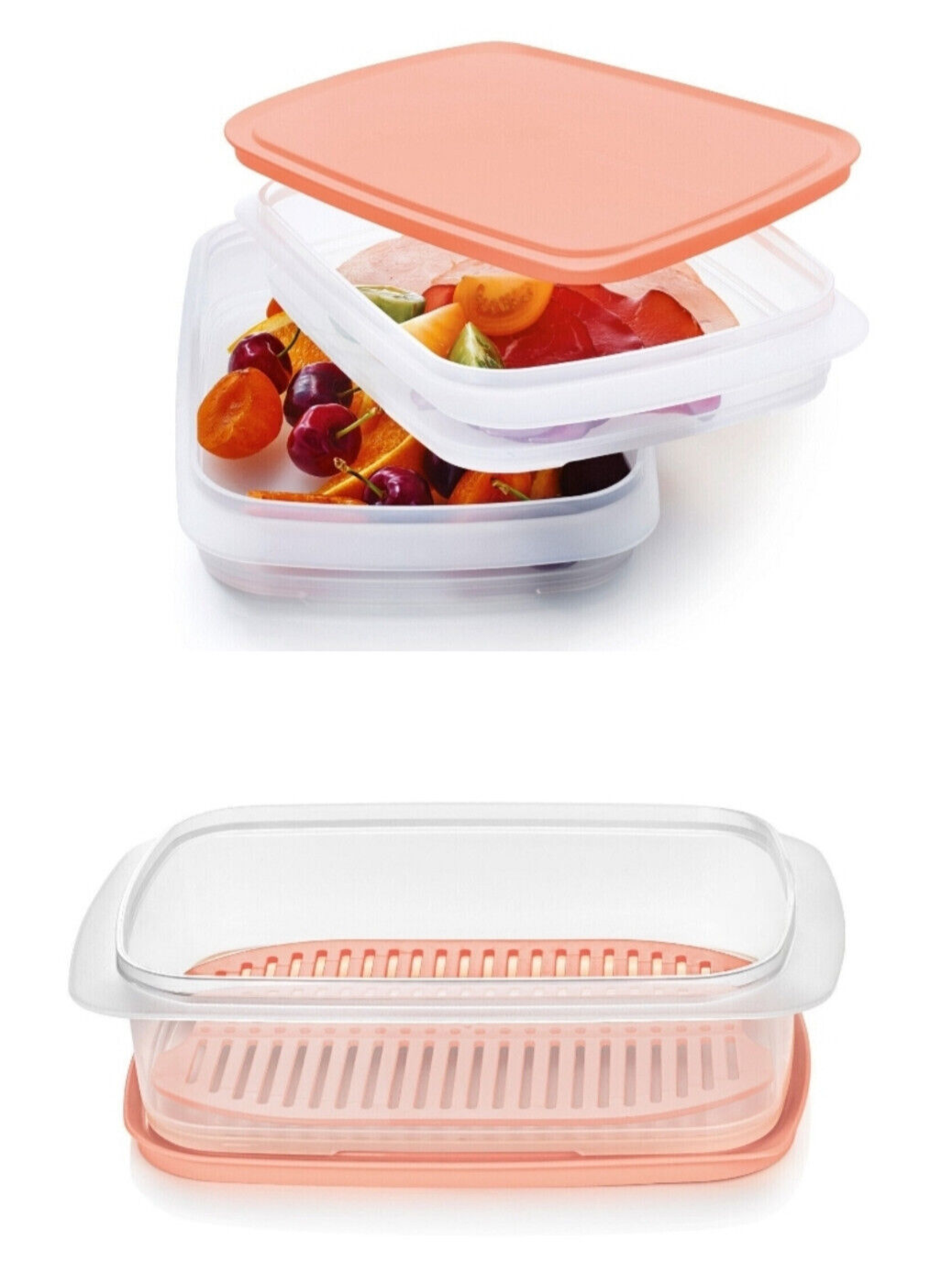TUPPERWARE Cool`N Fresh Set XXL 6tlg. Behälter für Wurst, Käse, Fisch ...