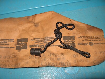 NOS Mopar 1979 Dodge Omni Plymouth Horizon rear shelf cap & cord ...
