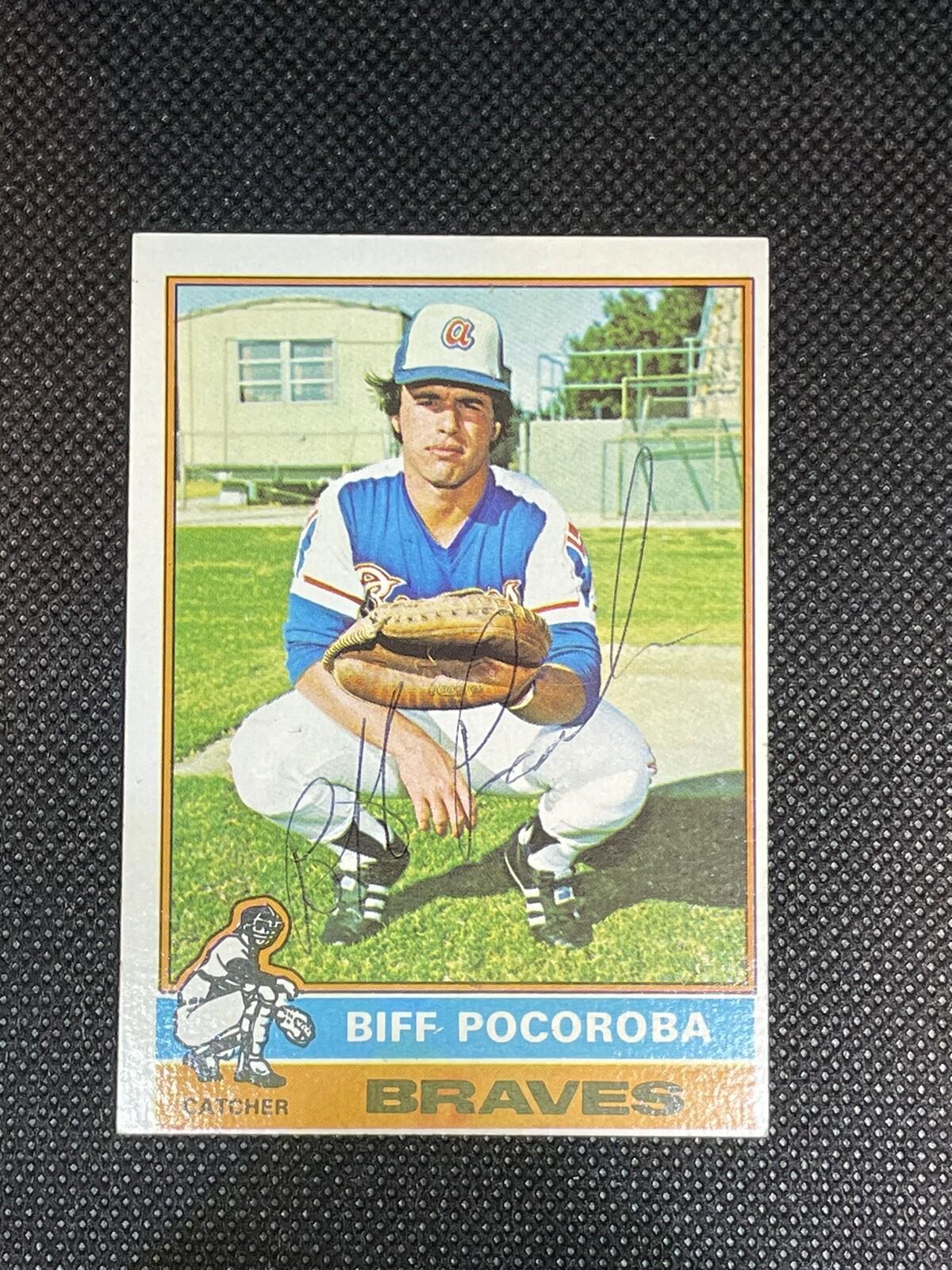 1976 TOPPS BASEBALL CARD # 103 BIFF POCOROBA SIGNED BRAVES | eBay