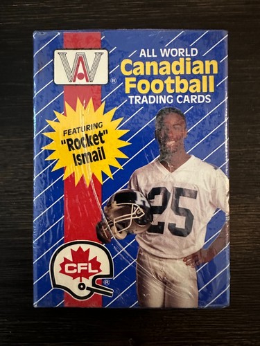 1991 ALL WORLD Canadian Football Card Set SEALED - Doug Flutie, Rocket ...