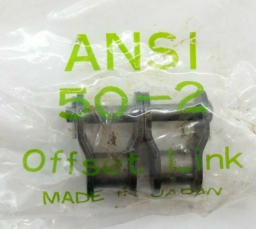 ANSI 50-2 Double Offset Link for Roller Chains (Lot of 3) | eBay