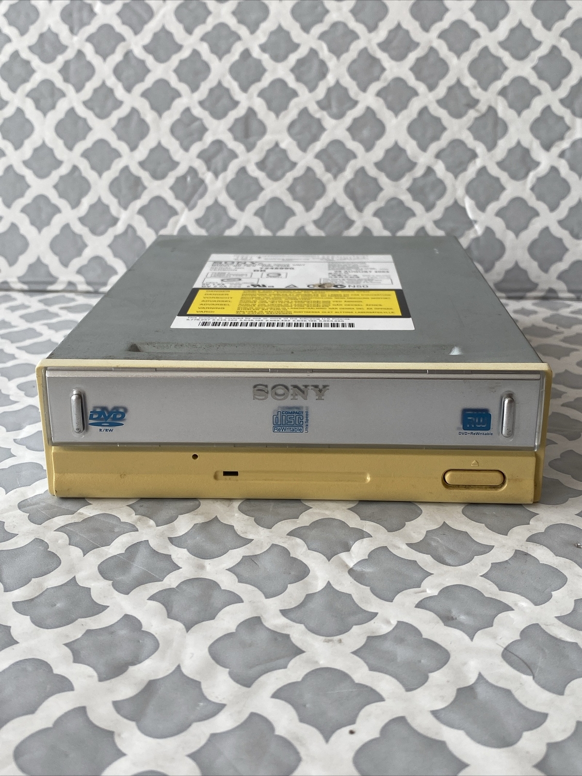 Sony Dru-510a Dvd/cd Rewritable Internal Drive 8mb Buffer Power Burn ...