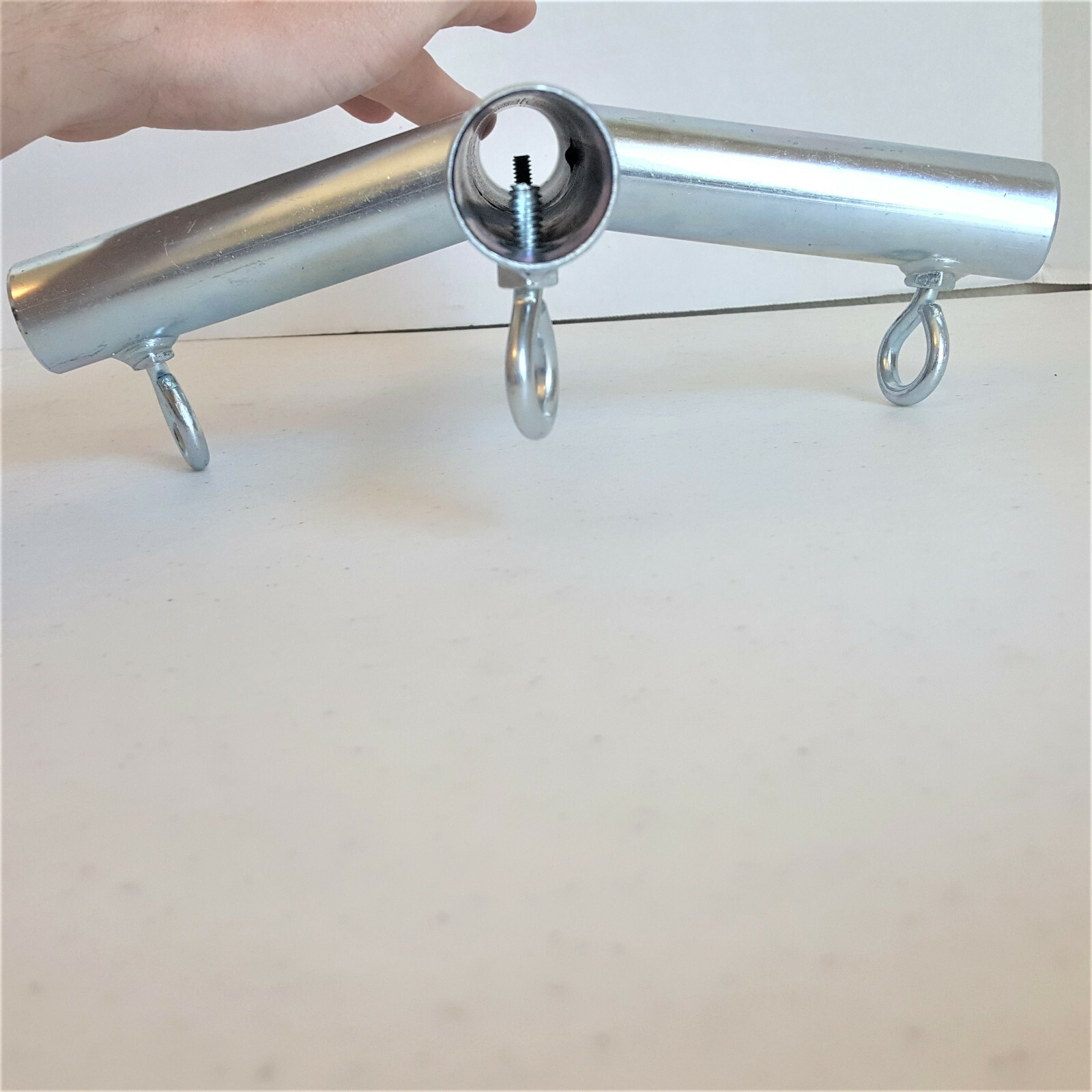 4 Way Top Center Low Peak Down Angle Canopy Fitting (p4la) 3/4" Pipe ...