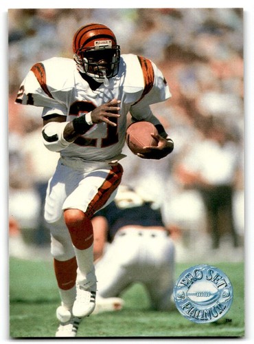 1991 Pro Set Platinum James Brooks Cincinnati Bengals #15 | eBay