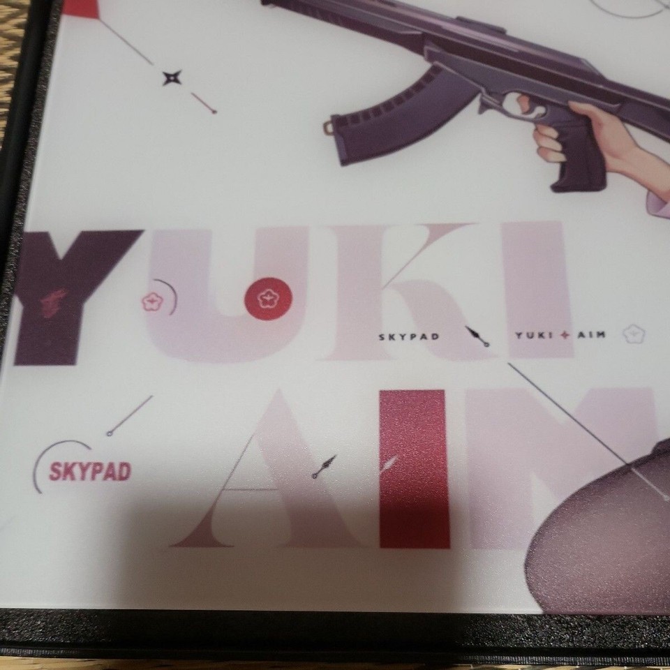 SKYPAD 3.0 x Yuki Aim XL Glass Mouse Pad Yukiaim Limited Edition JAPAN ...
