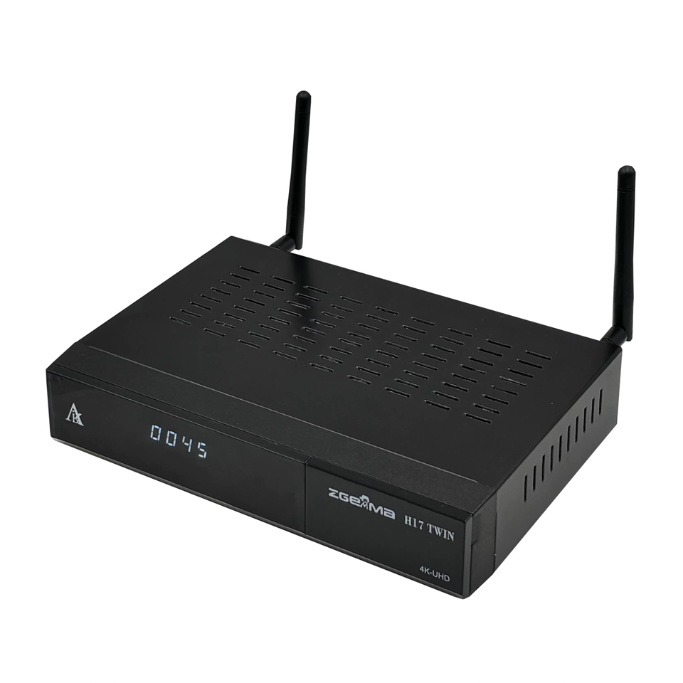 Newest Zgemma H17 Twin DVB S2/S2X+DVB-S2/SX 4K UHD Satellite TV ...