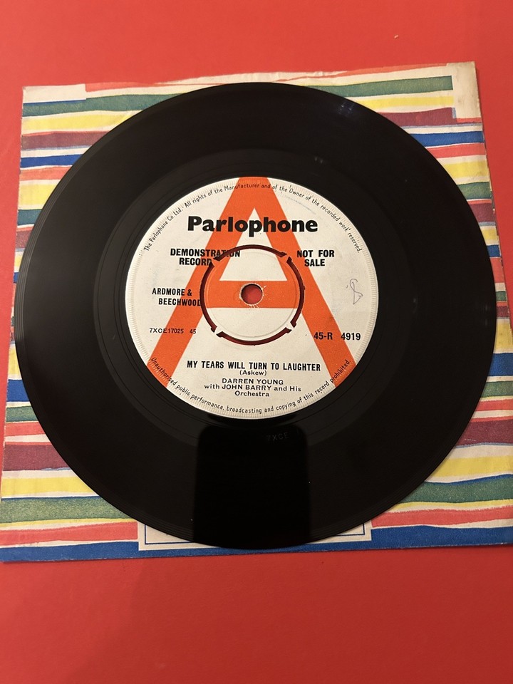 DARREN YOUNG - My Tears Turn To laughter, R4919 John Lennon Demo ...