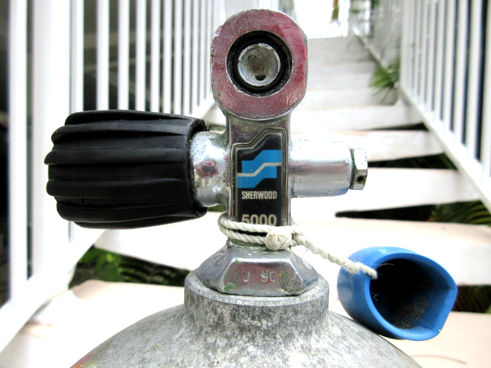Luxfer Aluminum 80 Scuba Tank Sherwood Valve With Valve Cap | eBay