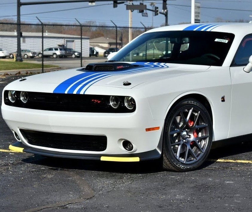 Shakedown Shaker Stripes For Challenger Dodge Decal Sticker GT R/T ...