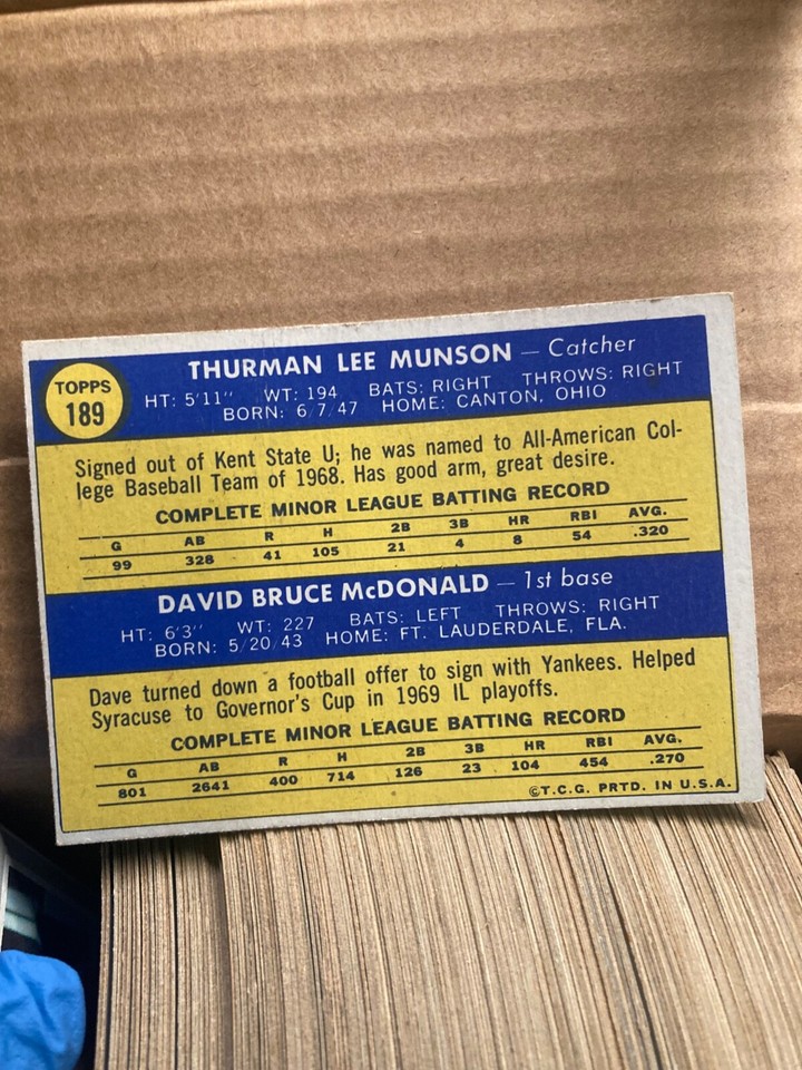 1970 Topps baseball cards complete box set | eBay