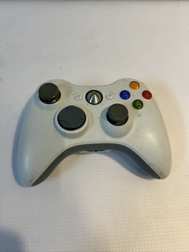 Official Microsoft Xbox 360 WHITE Wireless Controller Original OEM No ...