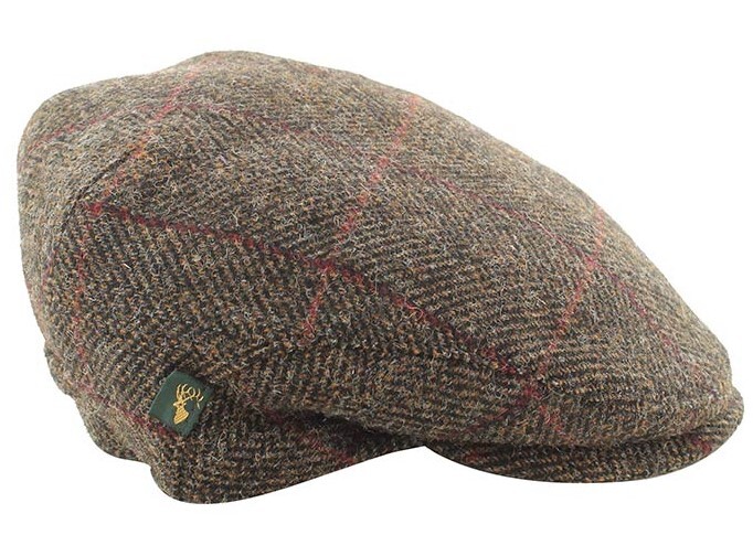 Mucros Weavers Irish Flat Cap Men's Trinity 100% Wool Tweed Hat Made in ...