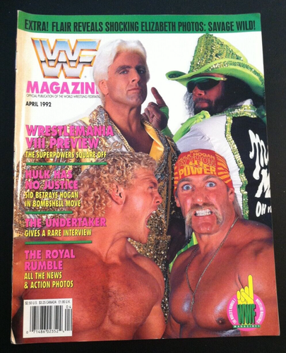 WWF Wrestling Magazines January- December 12 Issues Used Good Condition ...