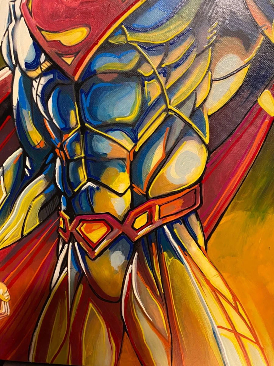 Superman Abstract Art
