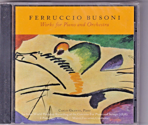 ON SALE !! Ferruccio Busoni Works for Piano & Orchestra Factory sealed ...