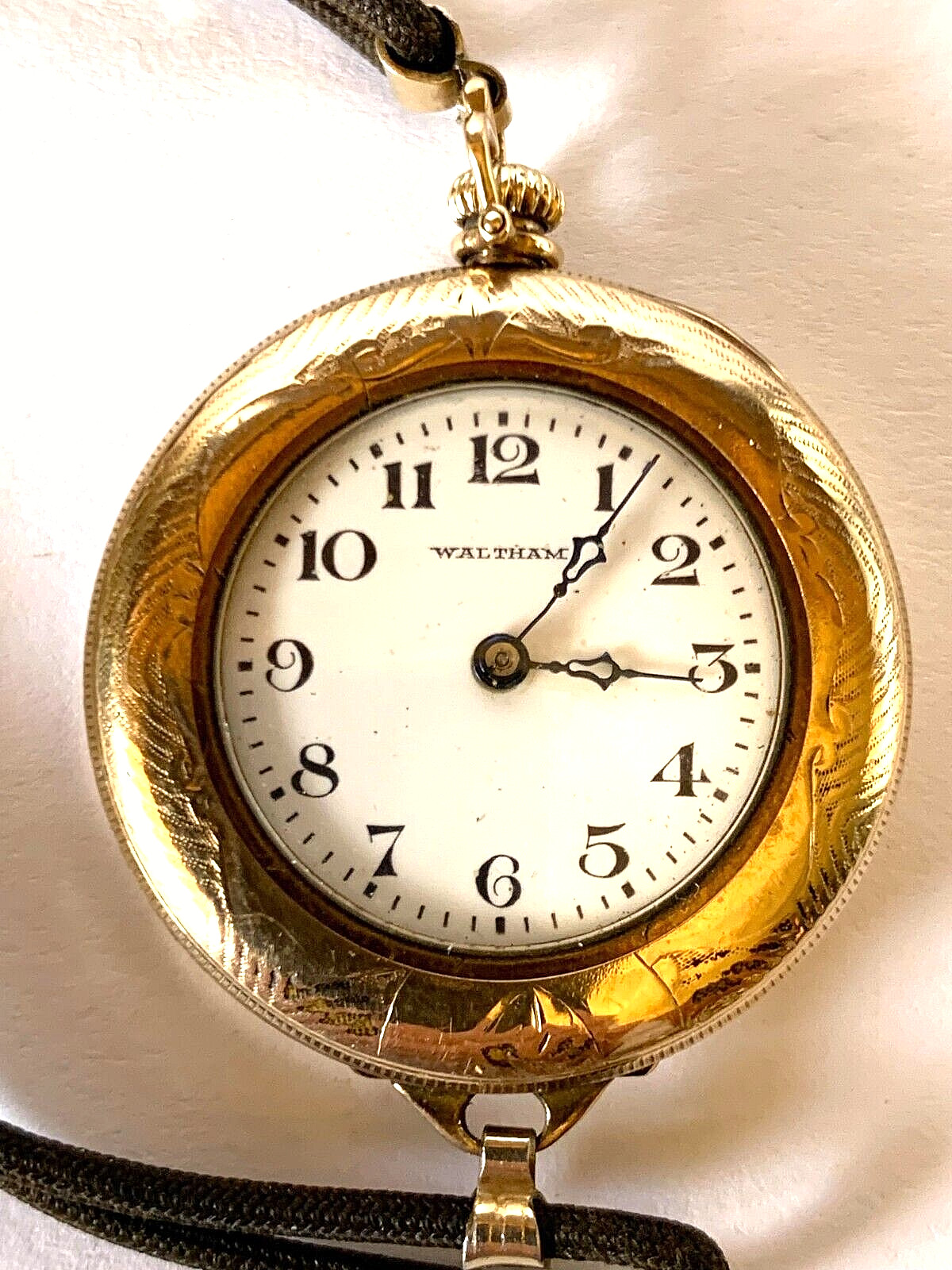 ANTIQUE WALTHAM LADIES WRIST/ POCKET WATCH - 7 JEWEL… - Gem