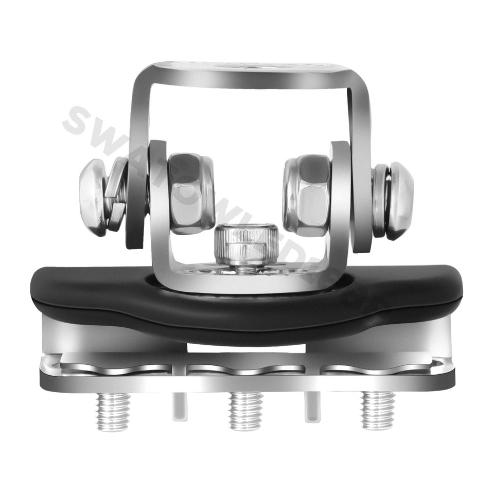 2x Front Bonnet Hood Clamp Mounting Brackets Antenna For LED Work Light ...