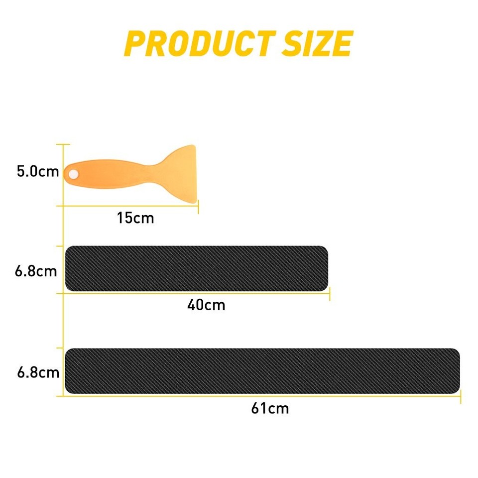 4X Accessories Carbon Fiber Car Door Plate Scuff Cover Anti Sill ...
