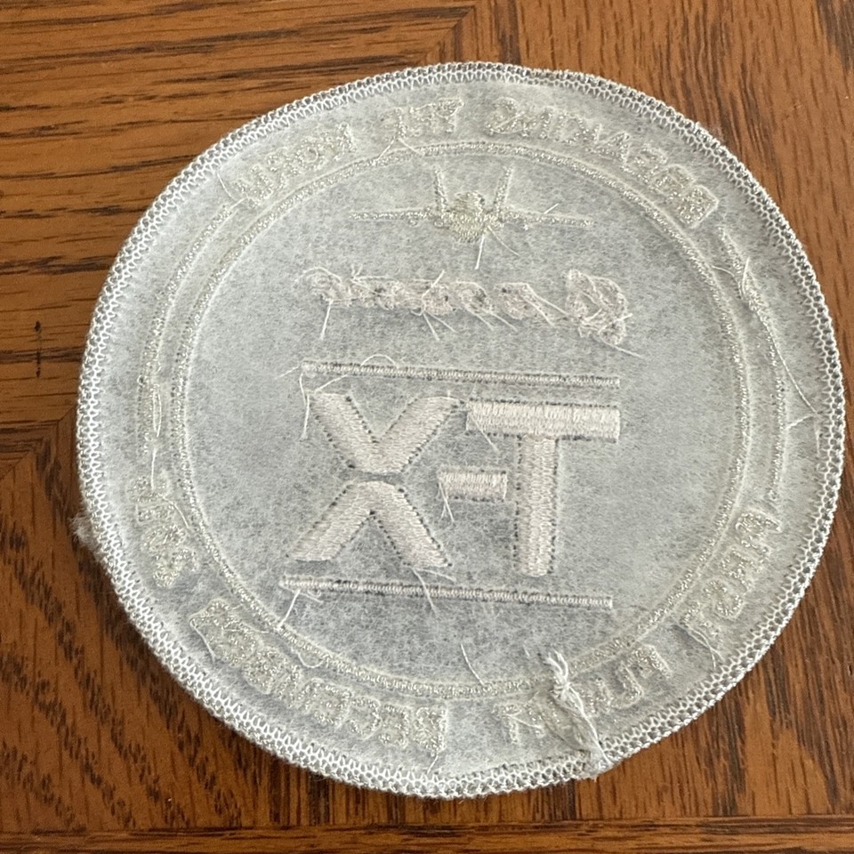 Boeing T-X First Flight Patch. T-X Is Precursor To New USAF T-7A Red ...