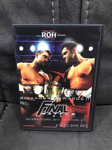 ROH Final Battle 12/23/11 2 Disc DVD Ring Of Honor WWE AEW WWF NWA ECW ...