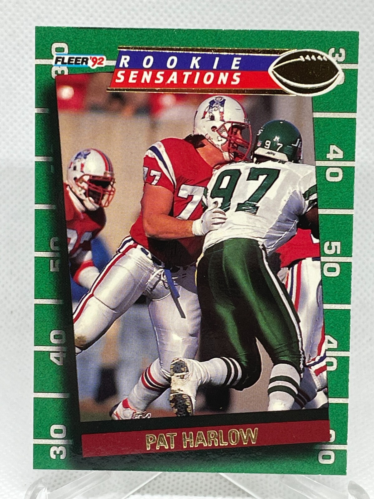 Pat Harlow 1992 Fleer Rookie Sensations #16 Rookie Card RC | eBay