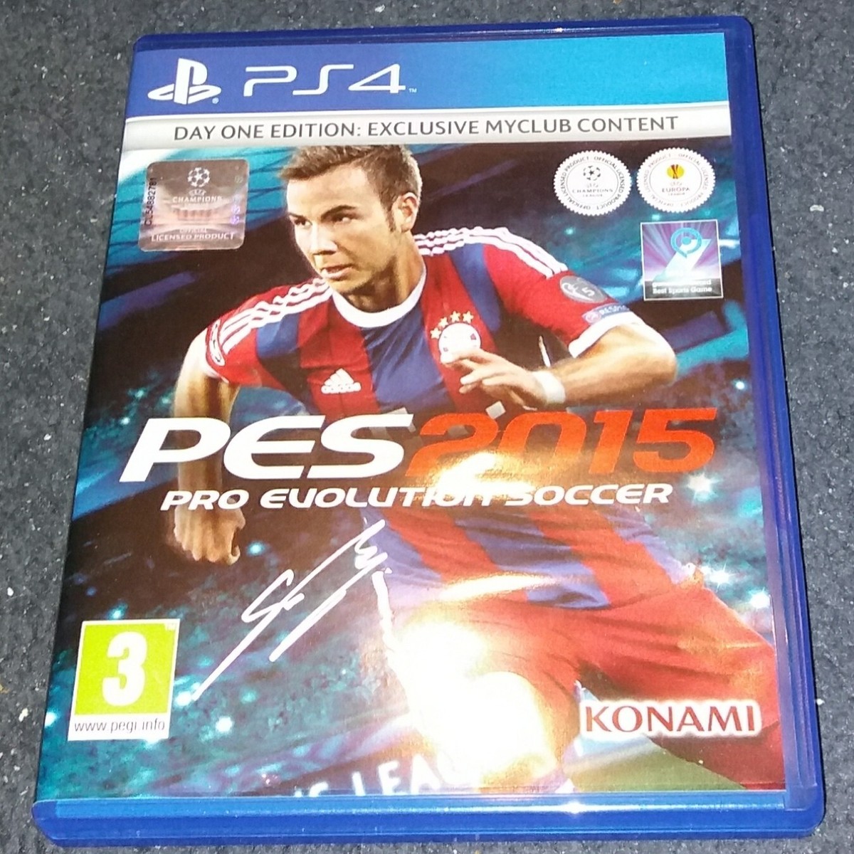 Pes 2015 Day One Jeu PS4 Pro Evolution Soccer 2015 Day One Edition