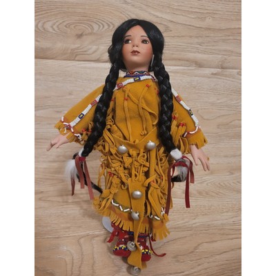 1995 cindy shafer Native American doll SC1 *BROKEN READ DESCRIPTION ...